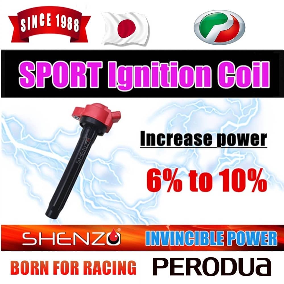 PERODUA BEZZA 1.3 ARUZ ignition coil MADE IN JAPAN Racing type MYVI 1.5 ...