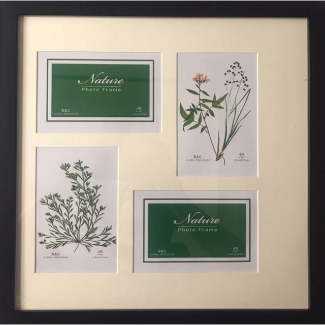 Photo Frame Size 4R x4 With Matboard - 1pc ( 4inch x 6inch) | Shopee ...