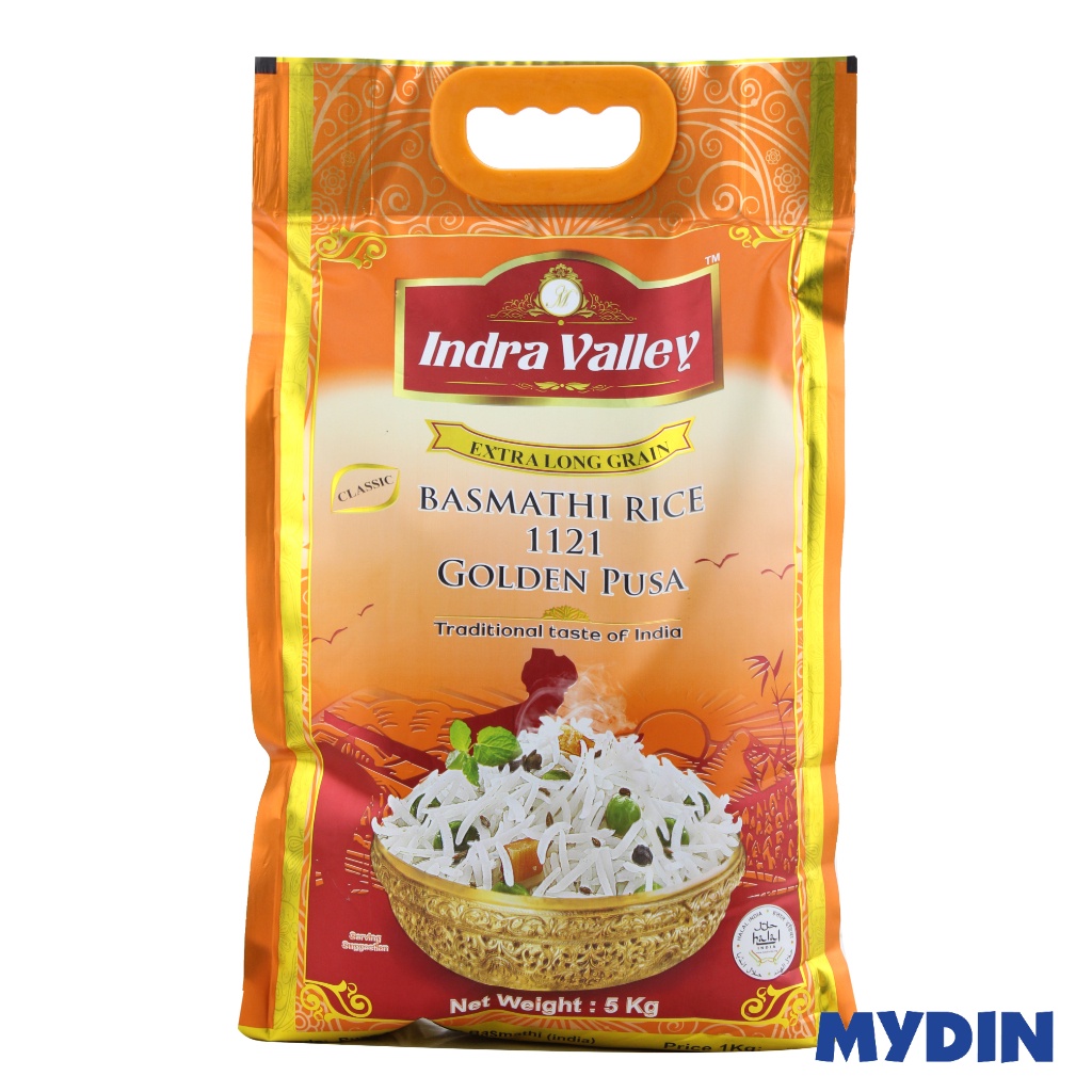 Indra Valley Golden Pusa 1121 Basmati (5Kg) | Shopee Malaysia