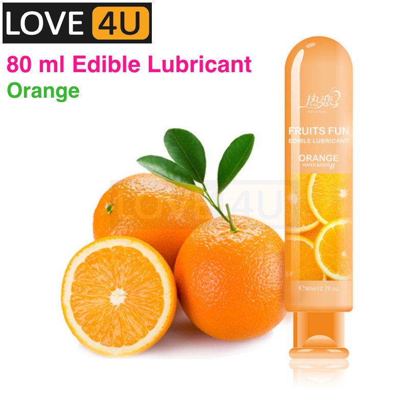 Fruit Lubricant Fruits Fun 80ml Water Soluble Fruity Lubricant Sex Lube ...