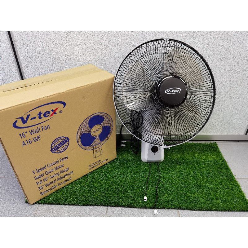 V-TEX WALL FAN 16" A16-WF /FLYWING WALL FAN 16" WF-A16 3 SPEED CONTROL ...