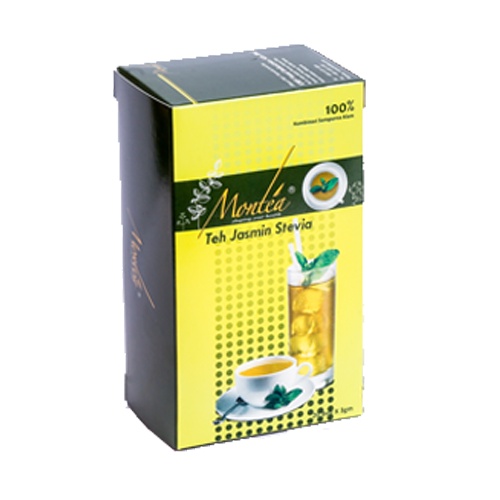 Montea Stevia Tea (Green Tea / Jasmine / Black Tea) - 3gx20's | Shopee ...