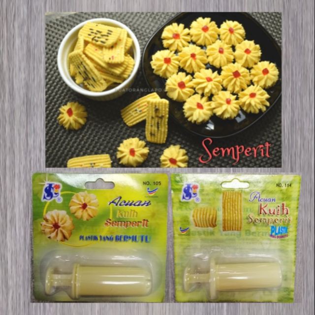 Pineapple Jam Tart Nastar Semperit Plunger Presser Cookies tool mold ...