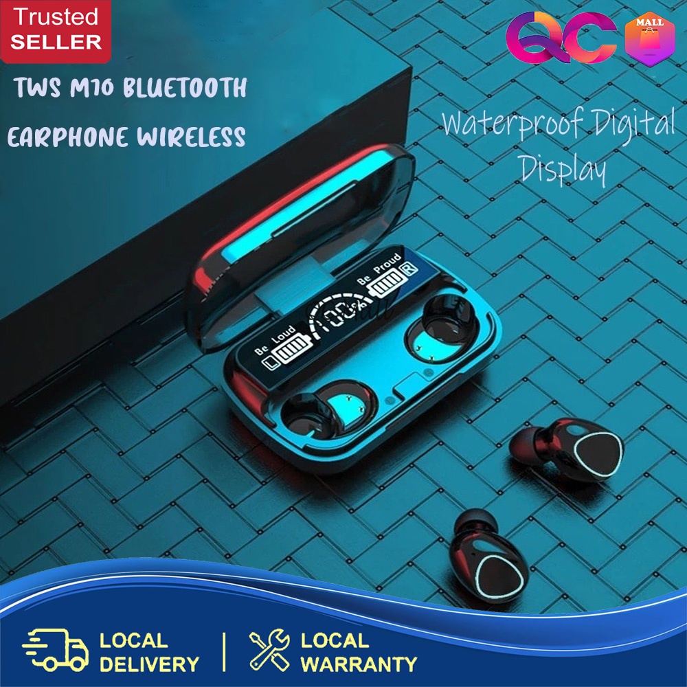 M41 / M25 / M10 /M30 Bluetooth Earphone Wireless Earbud IPX7 waterproof ...