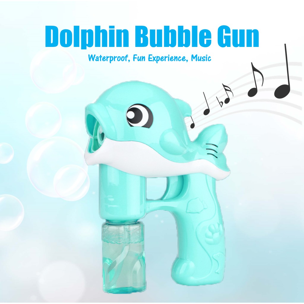 Inatreehouse. Dolphin Bubble Gun, Bubble Machine Gun, Kids Outdoor Toys ...