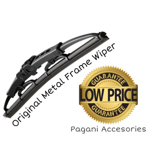 Clear Stock ️ Original Metal Frame Wiper - Car Windshield Wiper Blade ...