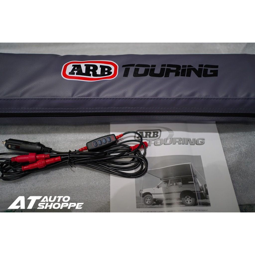 ARB Car Awning 2.5m x 2.5m for Camping, Overlanding, and 4WD Adventures ...