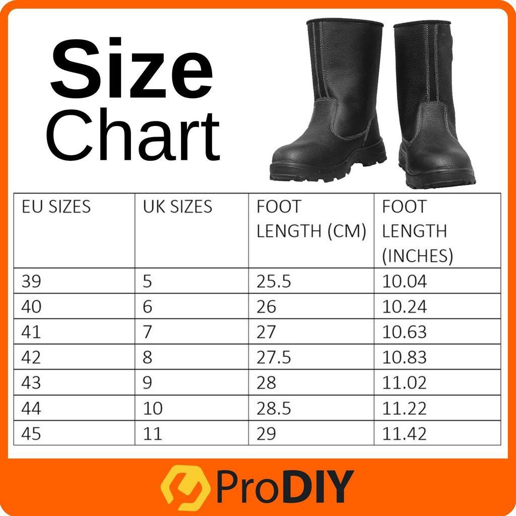 PRODIY Safety Boots High Cut Kasut safety boot lelaki Kasut Keselamatan ...