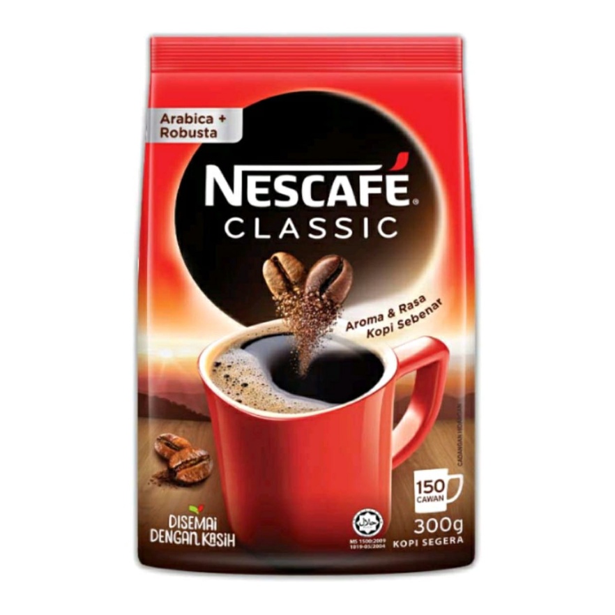 NESCAFE Classic Refill Pack (50/100g/200g/220g/300g/330) | Shopee Malaysia