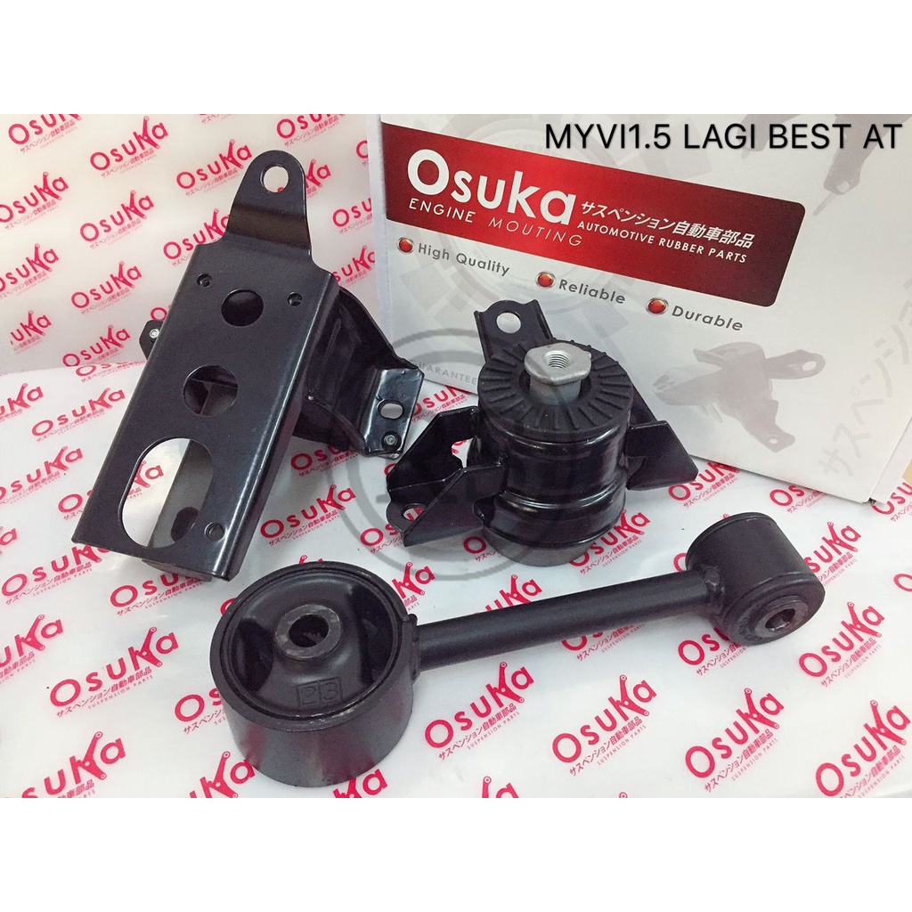 Perodua Myvi Lagi Best 1.5 (Auto) Engine Mounting Set OSUKA | Shopee ...
