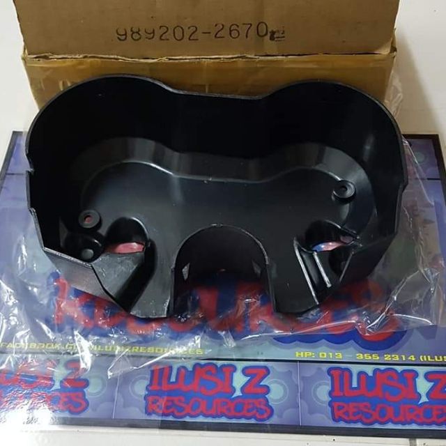 Suzuki Txr150 Back meter cover black pelindung belakang meter baru stok ...