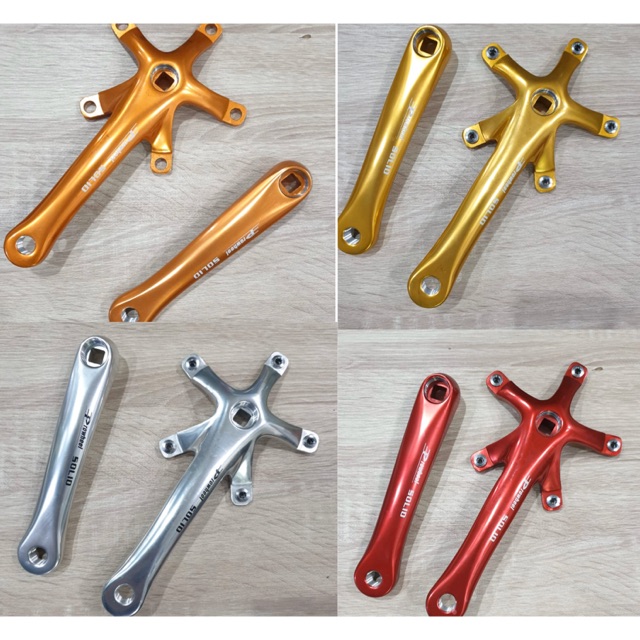 Crank Prowheel Solid BCD 130 Crank Folding Bike and Fixie Arm Crank Arm ...