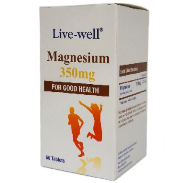 Live-well Magnesium 350mg Tablets 60's | Shopee Malaysia