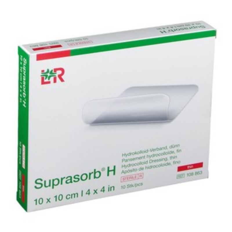 Suprasorb H thin hydrocolloid dressing 10x10cm 1 pcs | Shopee Malaysia