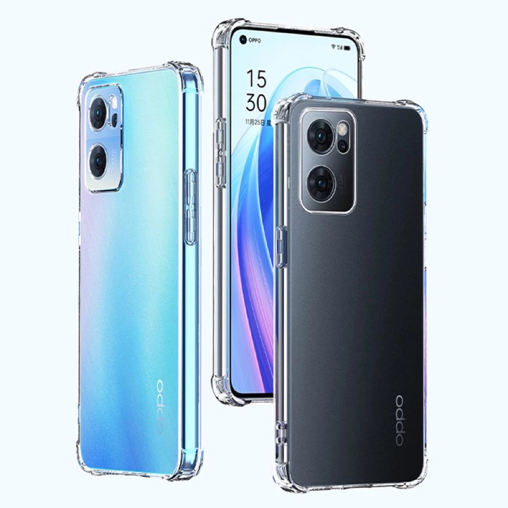 OPPO RENO Series ACRYLIC PC Case Clear Casing Cover With Bumper (Reno 8 ...