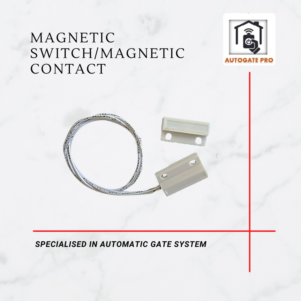LIFE ALARM :: MAGNETIC SWITCH / MAGNETIC CONTACT | Shopee Malaysia