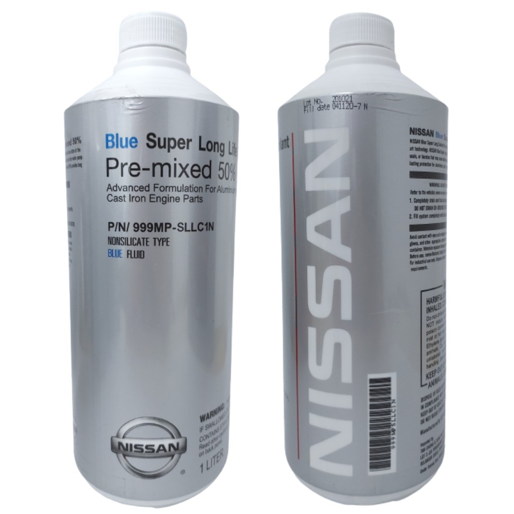 (100% Original) Nissan Super Long Life Coolant Blue Premixed 50% 999MP ...