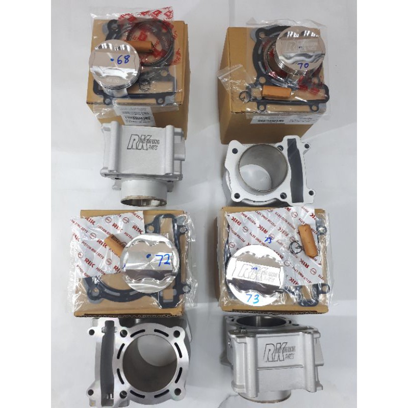 YAMAHA LC135 RACING BLOCK SET - CERAMIC BLOCK 68/70/72/73MM - RAEY KING ...