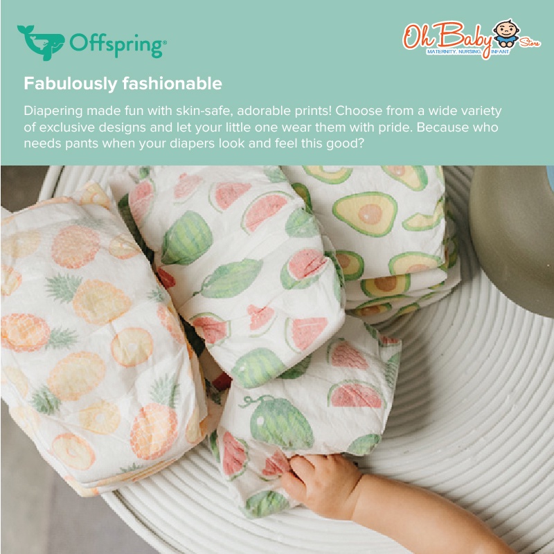 Offspring Fashion Pants Diapers L 9-14kg (36pcs) | Shopee Malaysia