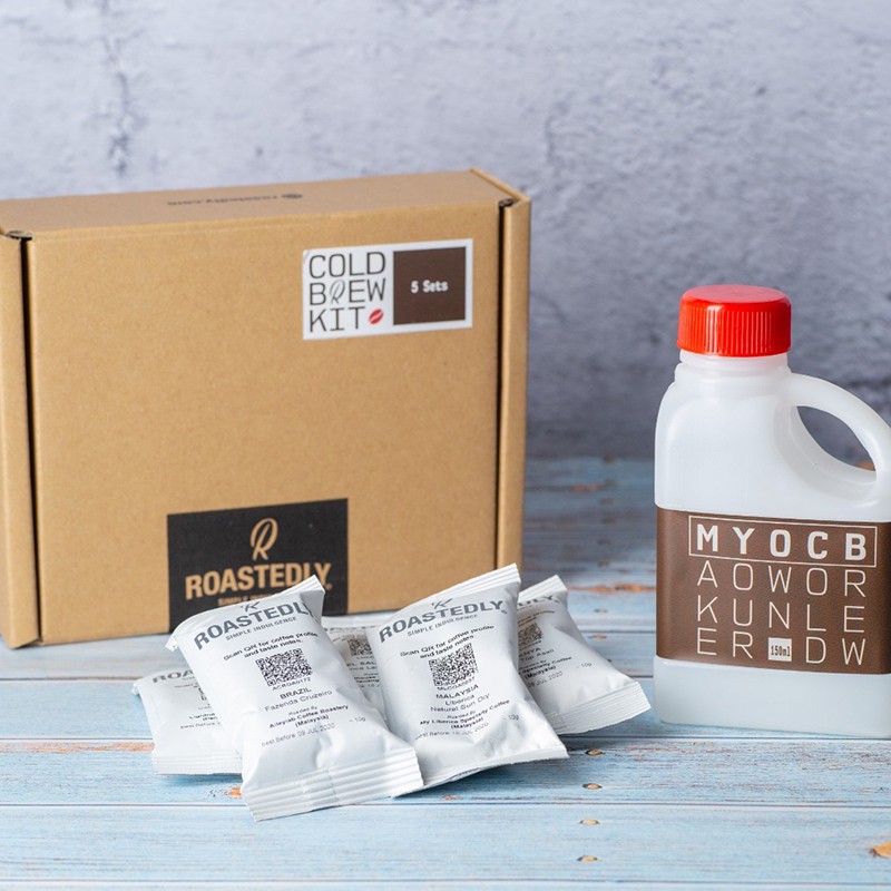 Cold Brew Coffee Kit (Complete kit with 5 types of coffee) | Shopee ...