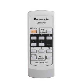 Panasonic Ceiling Fan Nami 5 Blades 5 Speed Remote Control Yuragi (60 ...