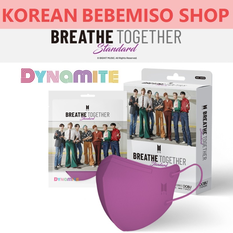 Made in Korea BTS mask BREATHE TOGETHER Standard (30pieces) | Shopee Malaysia