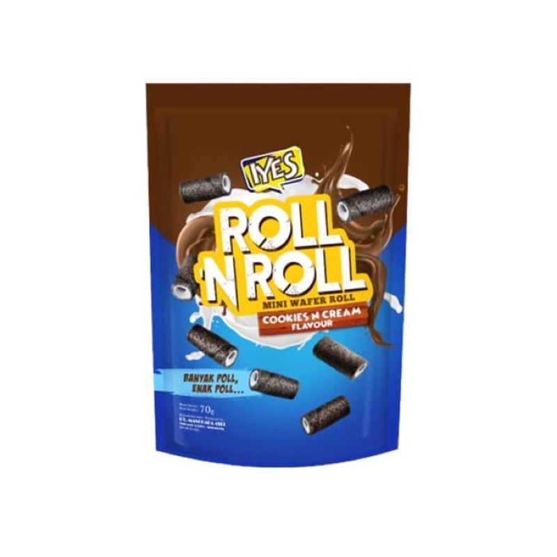 IYES Roll N Roll Mini Wafer Rolls (40g) | Shopee Malaysia