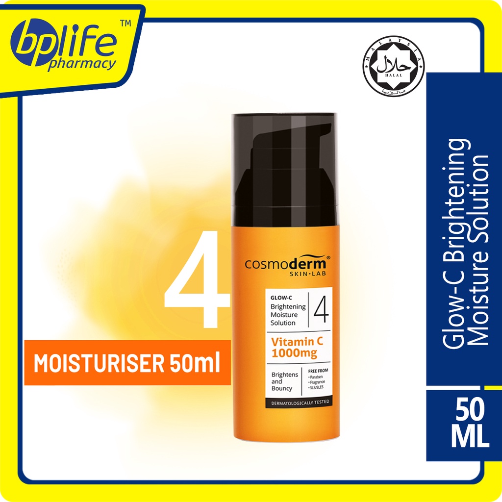 Cosmoderm Glow-C Brightening Moisture Solution 50ml | Shopee Malaysia