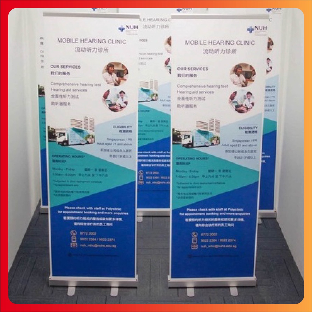 [Standee Rollup] Standee Light Aluminum Roll Standee (Standard Size ...