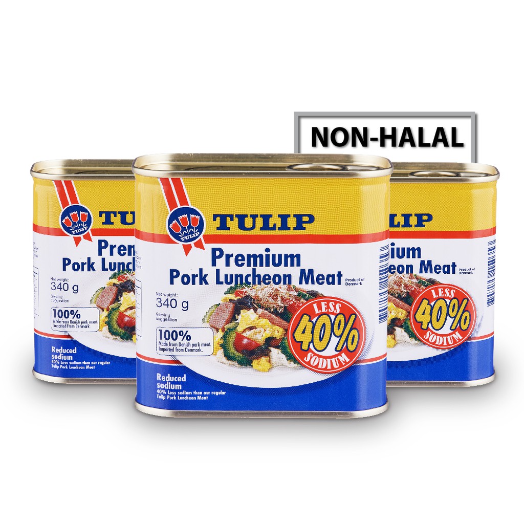 Tulip Premium Pork Luncheon Meat (x3 Cans) | Shopee Malaysia