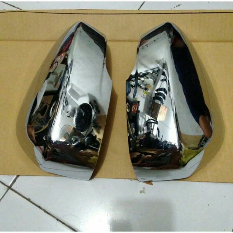 Original chrome expander livina rear view mirror cover | Shopee Malaysia