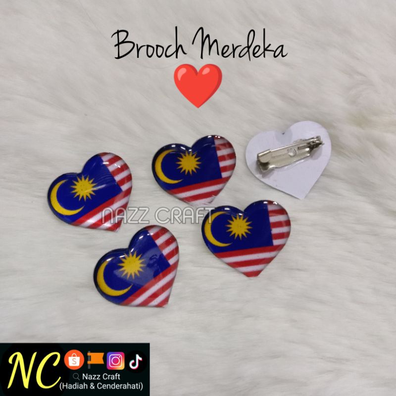 Pre order Pin Merdeka (10pcs) | Shopee Malaysia