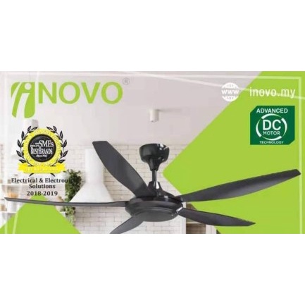 Inovo Ceiling Fan - Oasis42 Series 42″ / DC Motor / 5 Blades / Remote ...