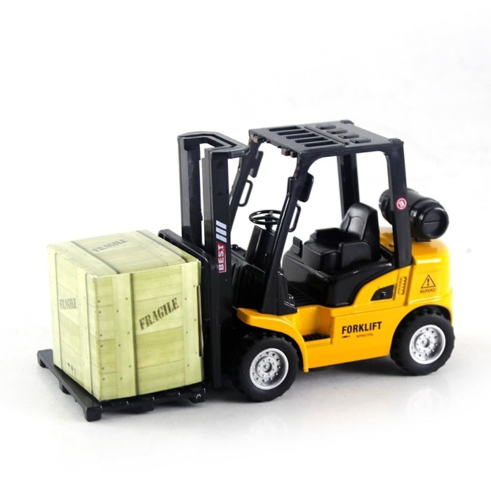 Diecast Miniature Metal Forklift Heavy Equipment Car Toy | Shopee Malaysia