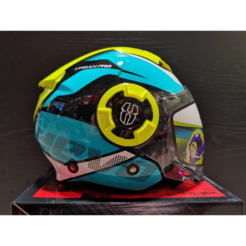 HEVO HELMET OF729/02 PGREEN/FG | Shopee Malaysia