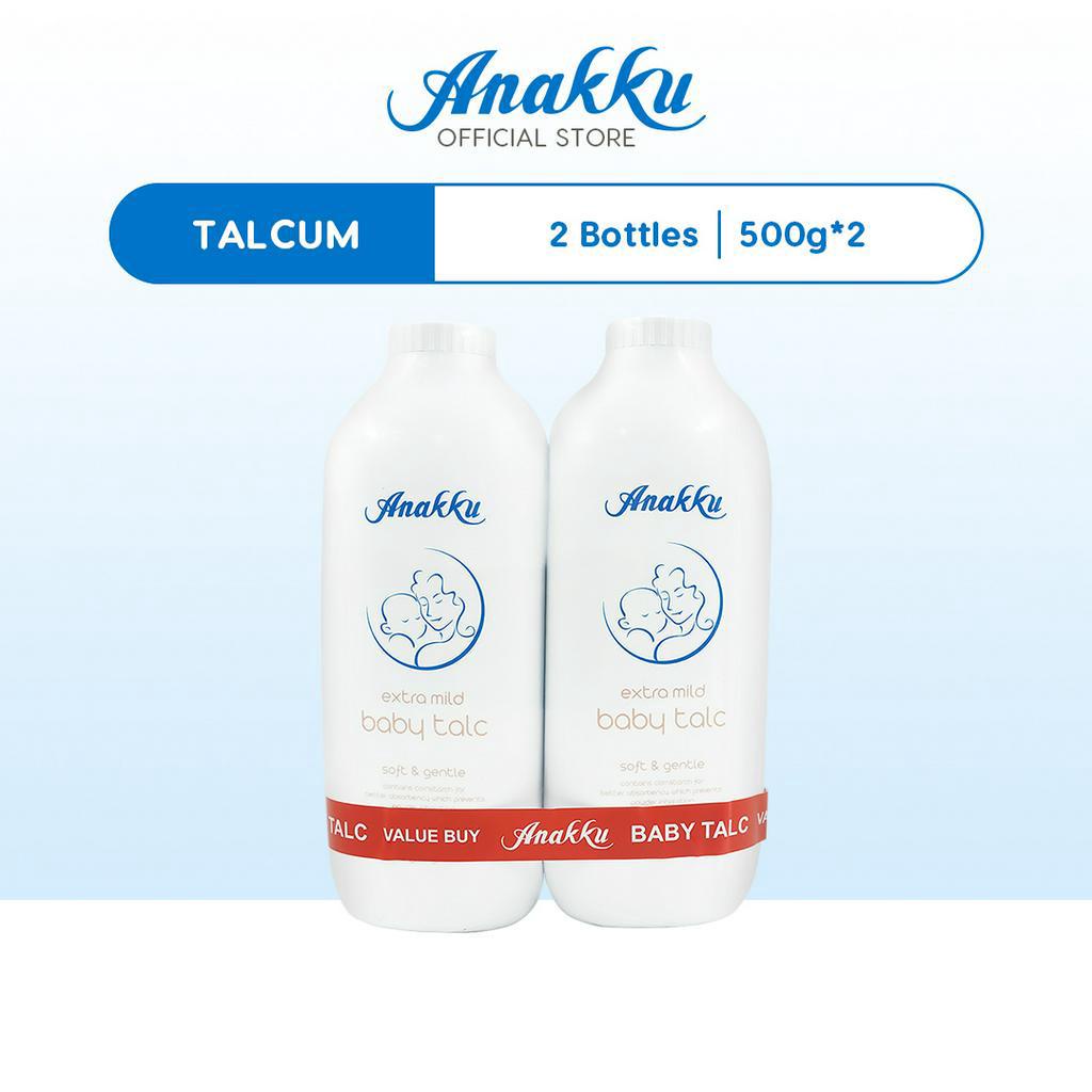 Anakku Baby Talcum (500g x 2) TP500 | Shopee Malaysia