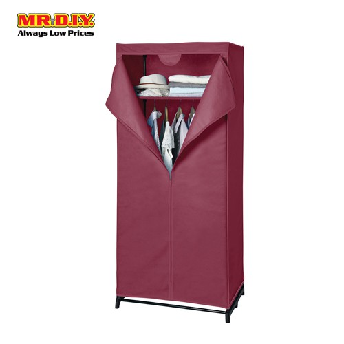 (MR.DIY) Zipper Wardrobe (L75cm X W50cm X H160cm) | Shopee Malaysia