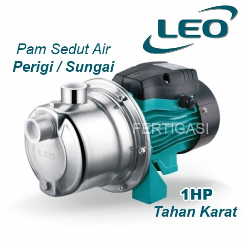 Leo AJM75S Tahan Karat Pam Sedut Air Perigi Sungai Garden Jet Water ...