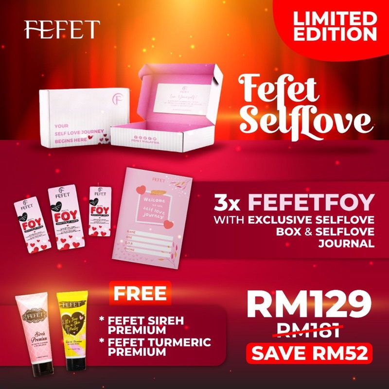 LIMITED EDITION FEFET 🤍 𝗙𝗘𝗙𝗘𝗧 𝗦𝗘𝗟𝗙𝗟𝗢𝗩𝗘 𝗫3 𝗙𝗢𝗬 , 𝗣𝗘𝗥𝗖𝗨𝗠𝗔 𝗫1 𝗦𝗜𝗥𝗘𝗛 & 𝗫1 ...