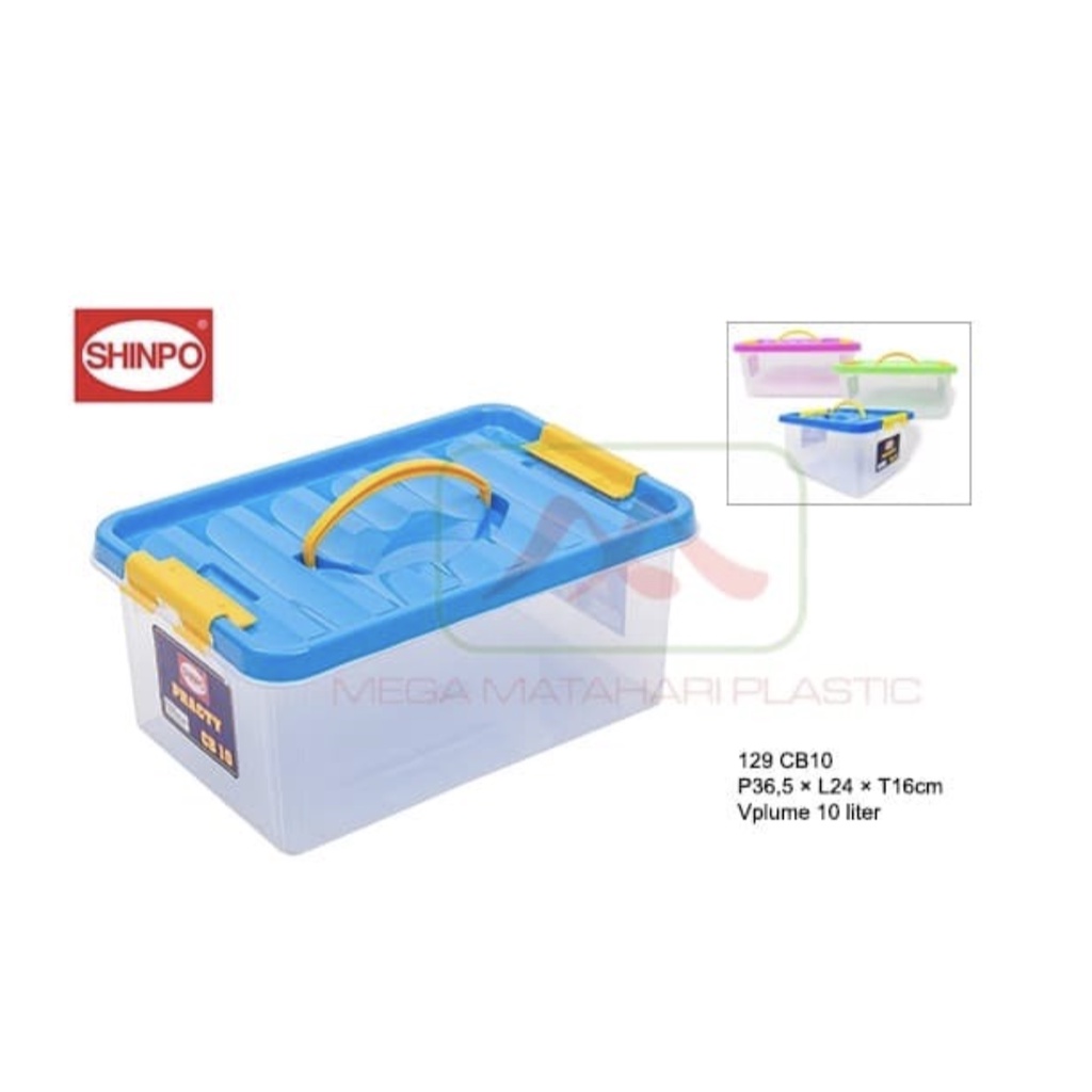 Container Box 10 liter Practy 129 CB10 Shinpo (EXPEDITION) | Shopee ...