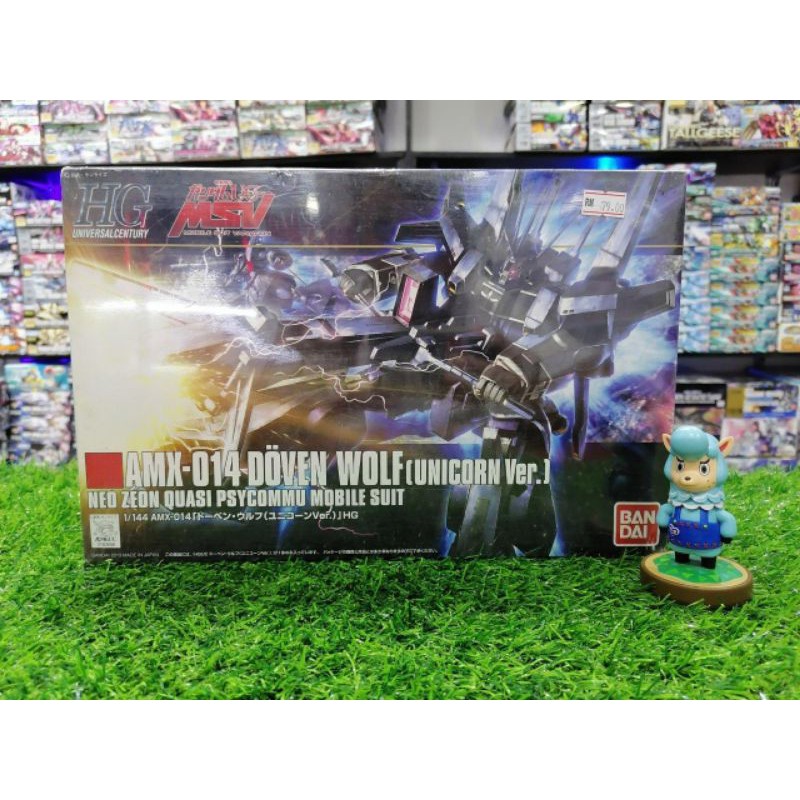 BANDAI 1/144 HG UC 160 AMX-014 DOVEN WOLF (UNICORN VER.) | Shopee Malaysia