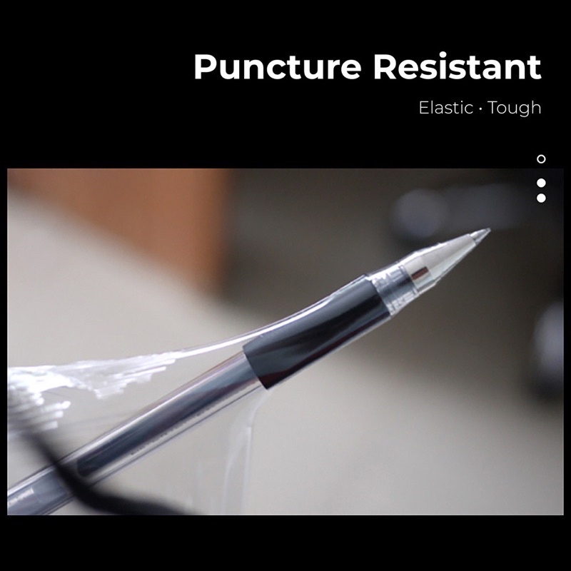 2.2kg Stretch Film Stretch Wrap Parcel ( Transparent Clear / Black ...