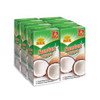 Rex Coconut Milk 6 x 200ml | Shopee Malaysia