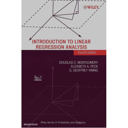 Introduction To Linear Regression Analysis 4e Montgomery Shopee
