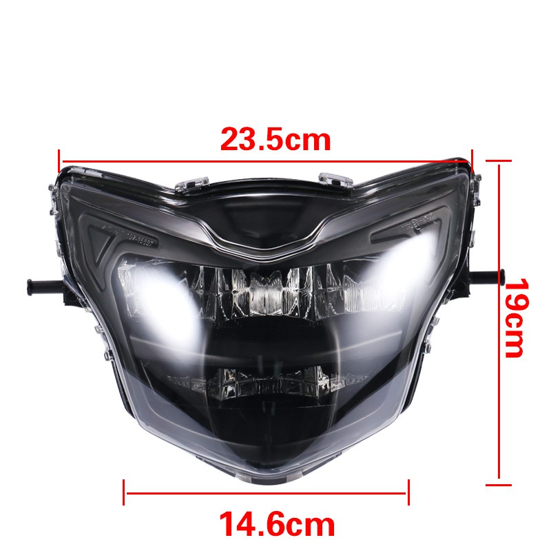 YAMAHA LC135 V2-V6 LED HEAD LAMP(USE DC) LAMPU LAMPU KEPALA VISS ...