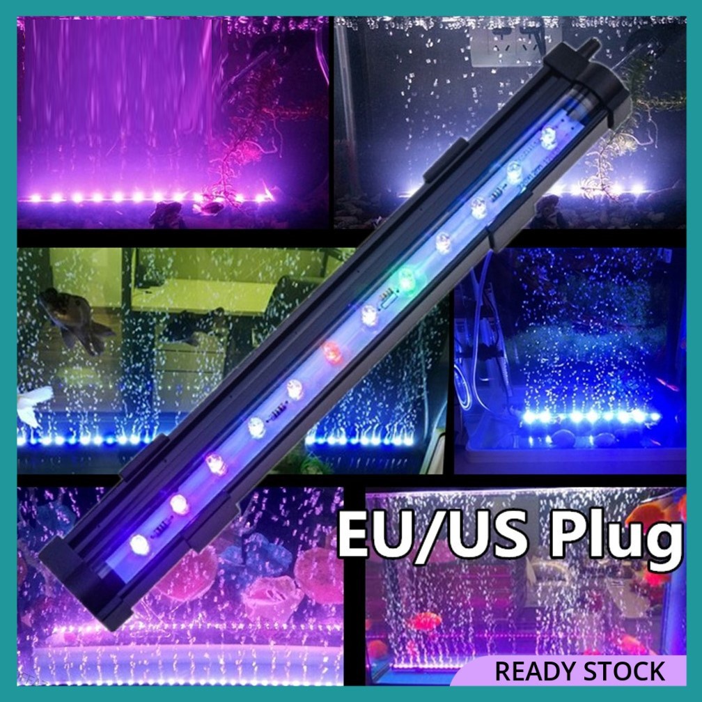 Lampu Akuarium Ikan LED 7 Colors Change Aquarium Light Fish Bowl ...