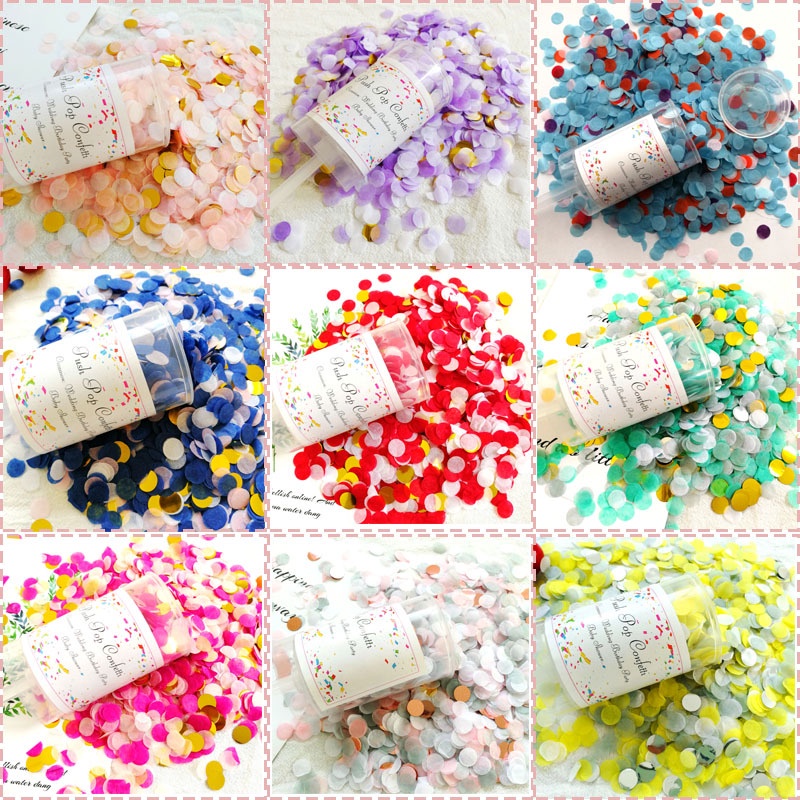 Push Pop Confetti Cannon Mini Party Popper Wedding Birthday | Shopee ...