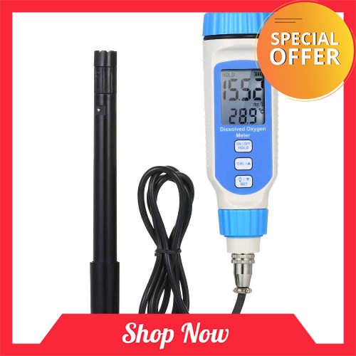 Special Offer SMART SENSOR Digital Dissolved Oxygen Detector Dissolved Oxygen Meter Portable DO ...