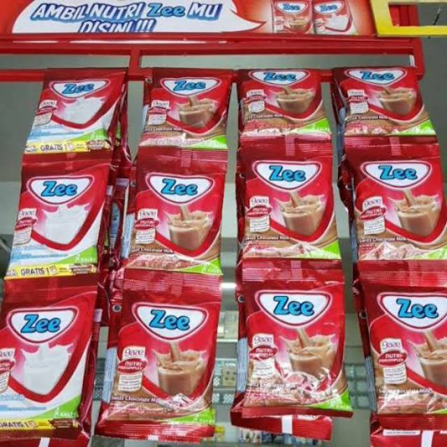 Zee Milk Chocolate And Vanilla Flavor Packaging 40 Grams Of Sachets ...