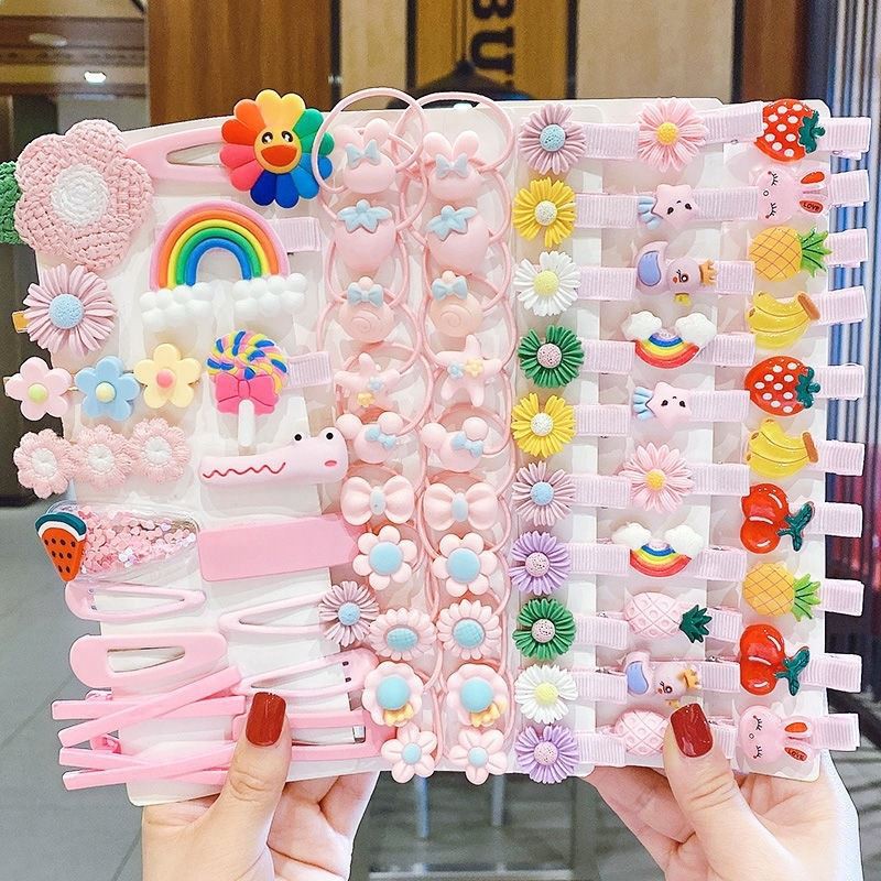 Korean children's hairpin girls cartoon hairpin Cute Princess side clip ...